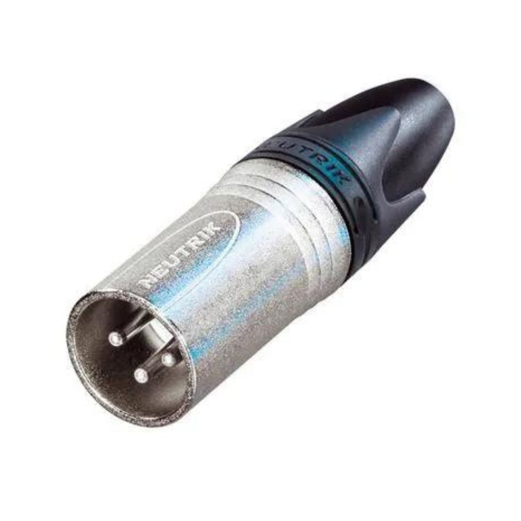 Conector XLR Macho 3 Pinos NC3MXX Neutrik | Shopee Brasil