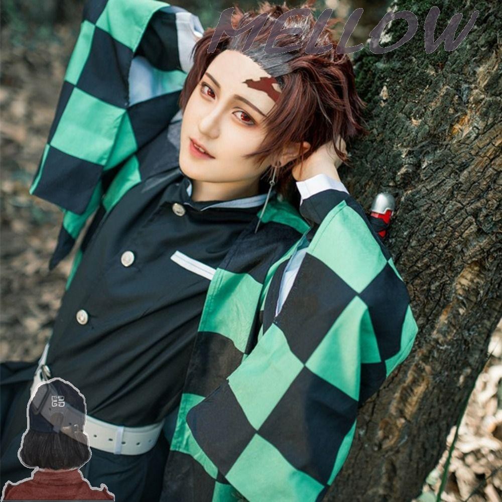 MELLOW Demon Traje De Caçador De Fantasias Homens Cosplay Anime Haori ...