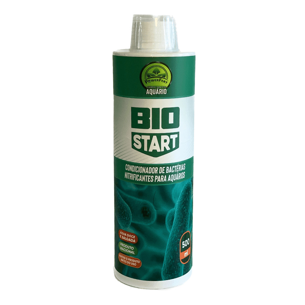 Biostart 500ml Powerfert Acelerador Biológico Para Aquário | Shopee Brasil