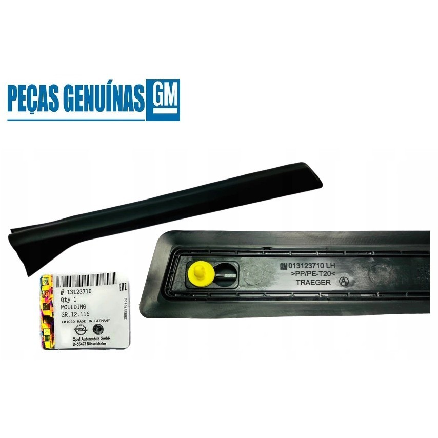 Par Molduras Externa Portas Vectra Hatch 13123711 13123710 GM | Shopee ...