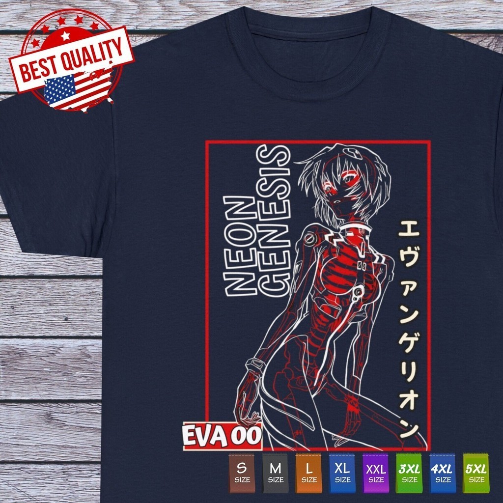 Rei Ayanami T Waifu Anime Manga Japonesa Neon Genenesis Evangelion ...