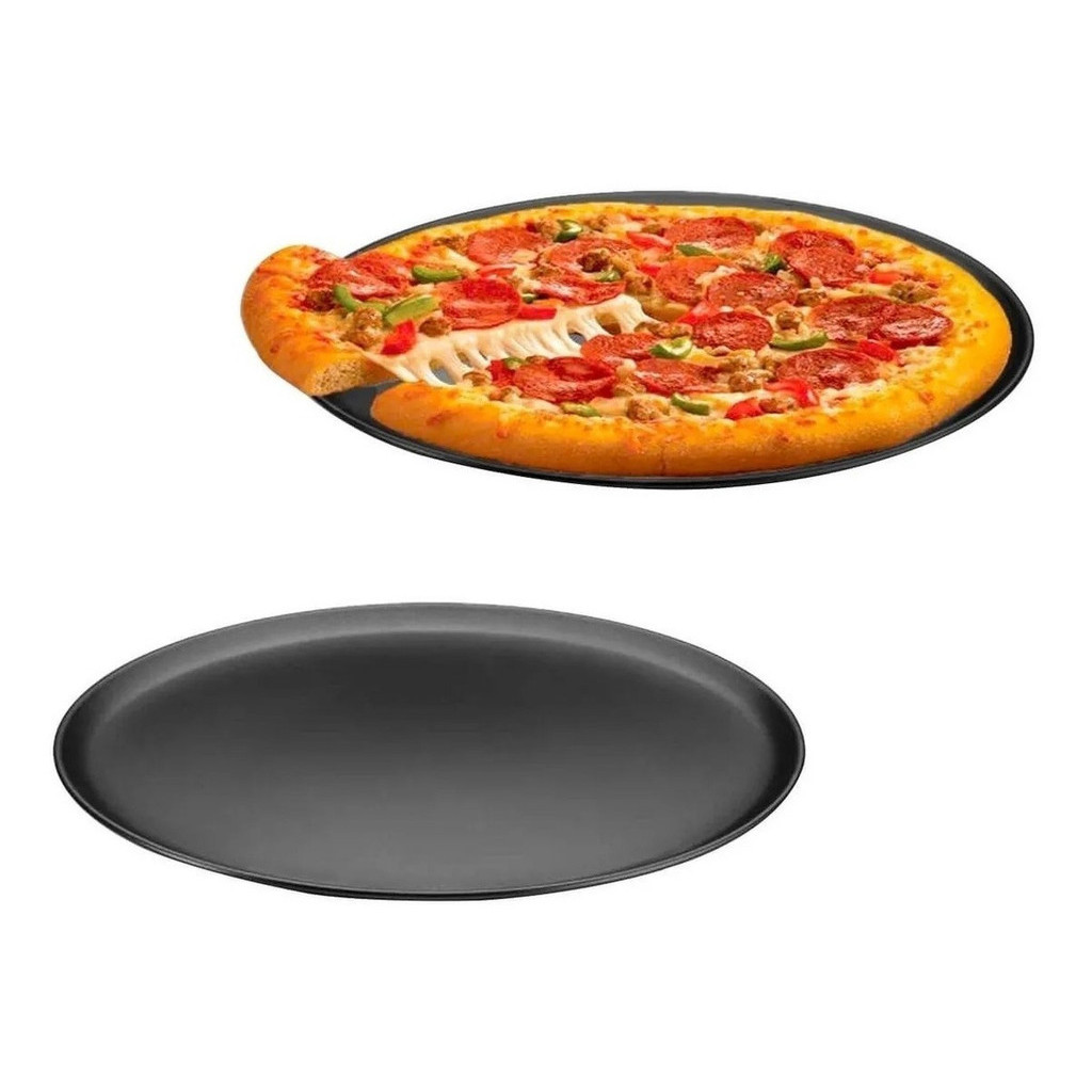 Forma De Pizza Antiaderente 36 Cm | Shopee Brasil