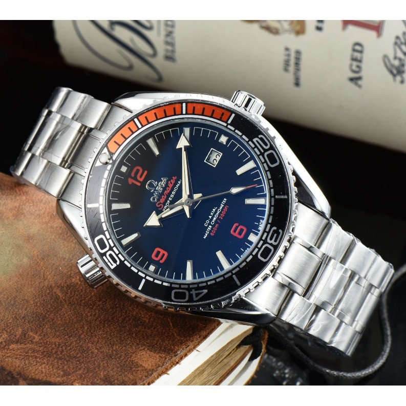 0mega SEAMASTER Relógio Mecânico Automático Masculino De Luxo ...