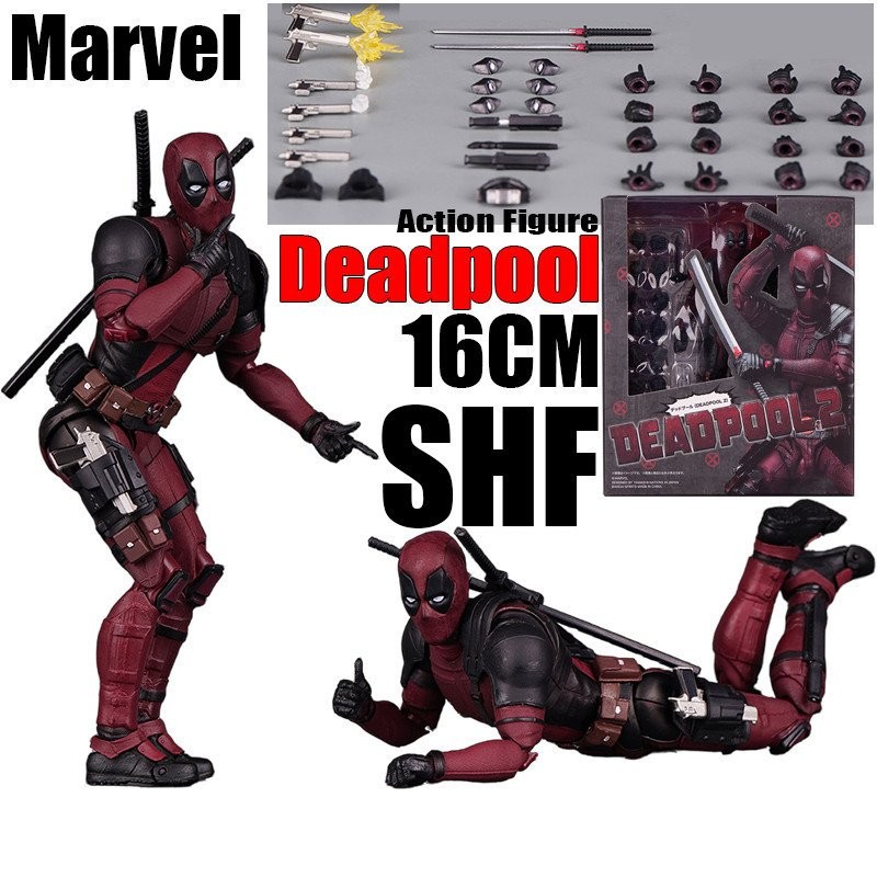 SHF Deadpool Figura De Ação Marvel & Wolverine 2024 Novo Filme Quente ...