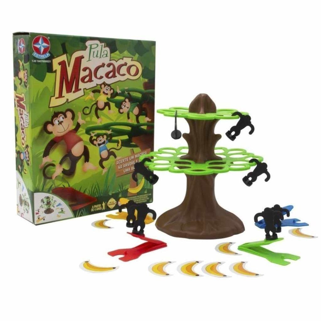 Jogo Pula Macaco Estrela | Shopee Brasil