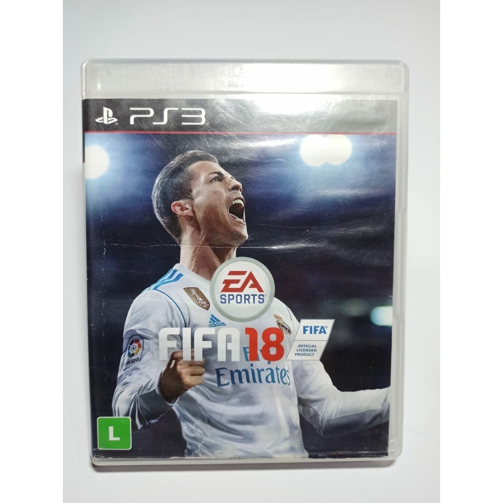 FIFA 18 - Mídia Física PS3 | Shopee Brasil