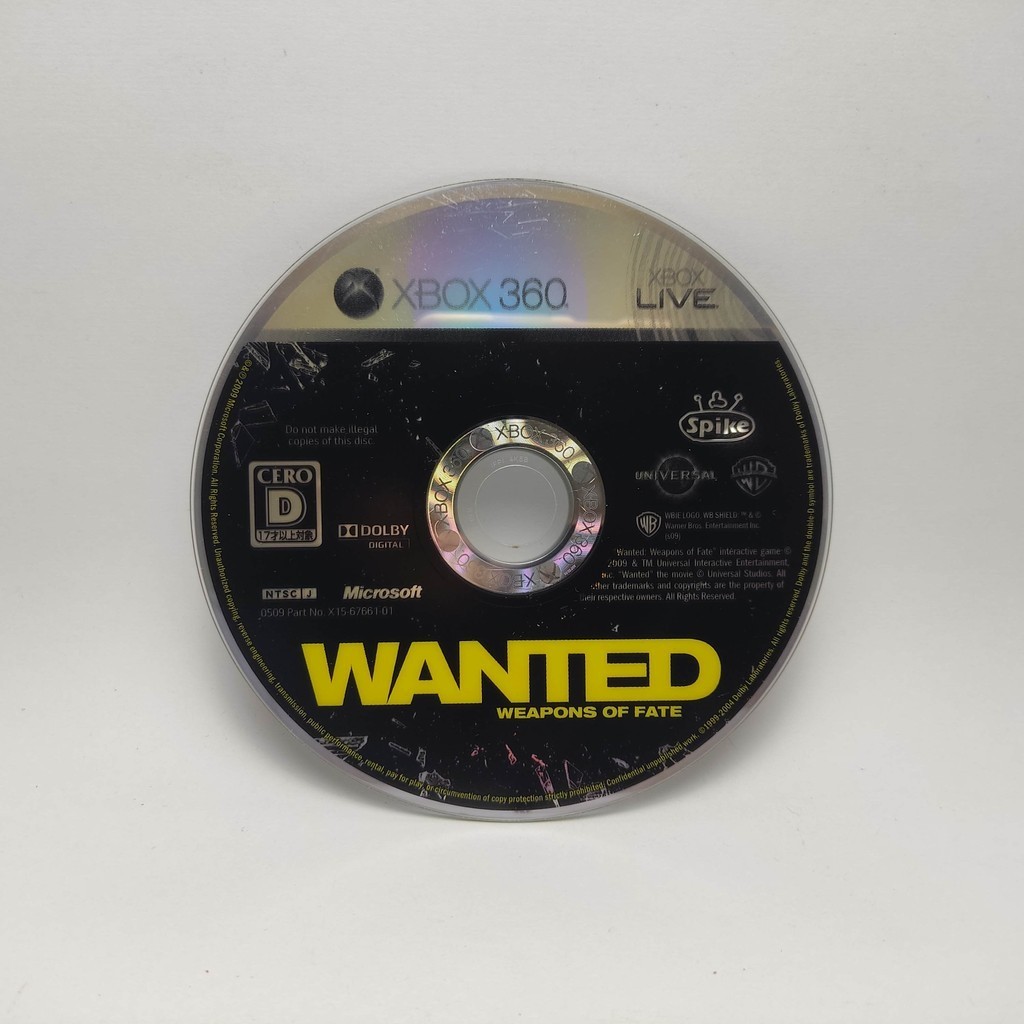 JOGO WANTED WEAPONS OF FATE JAPONES XBOX 360 ORIGINAL | Shopee Brasil