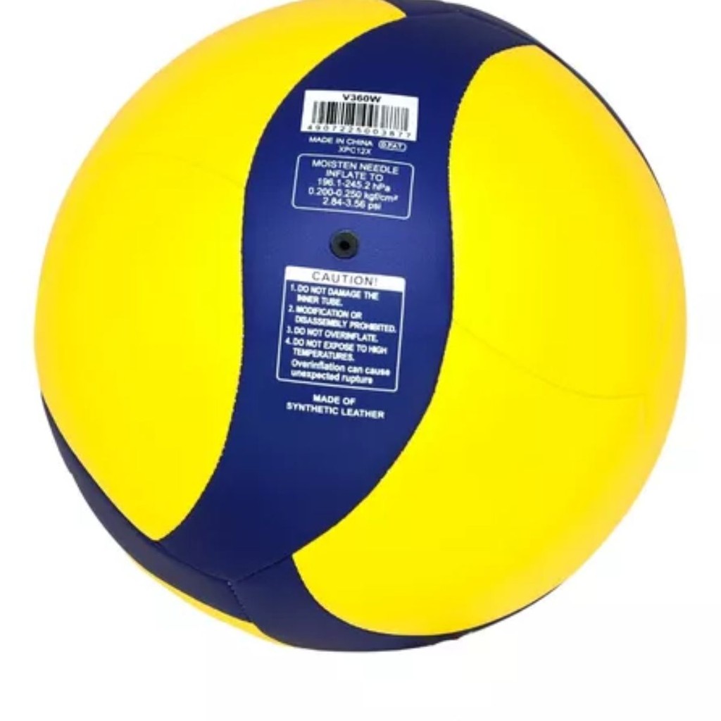 Bola de Vôlei Mikasa (ORIGINAL) V360W Oficial FIVB - Treinamento e ...