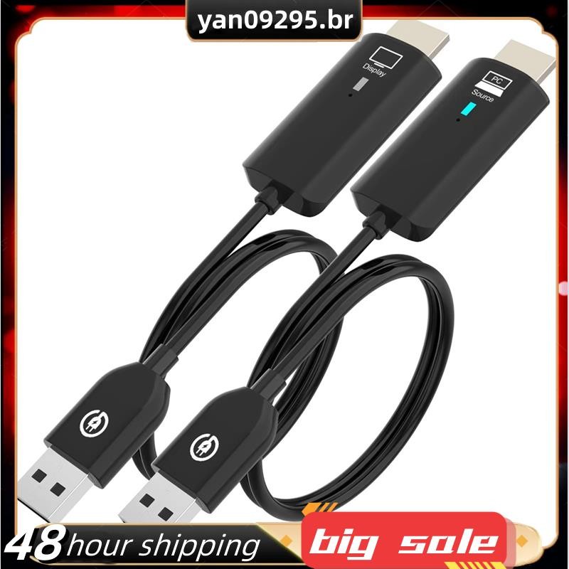 Extensor Sem Fio Compatível Com HDMI , Transmissor De Áudio E Vídeo ...