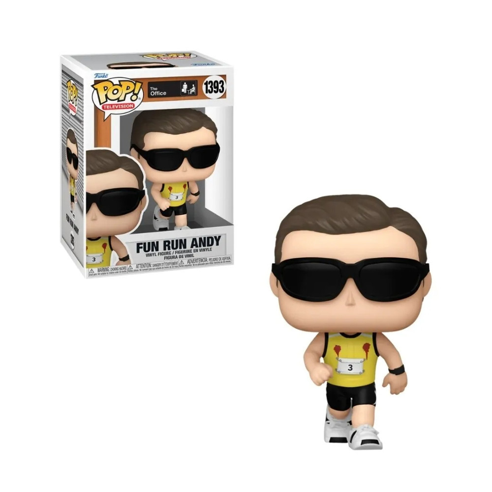 Funko Pop! The Office Fun Run Andy 1393 | Shopee Brasil