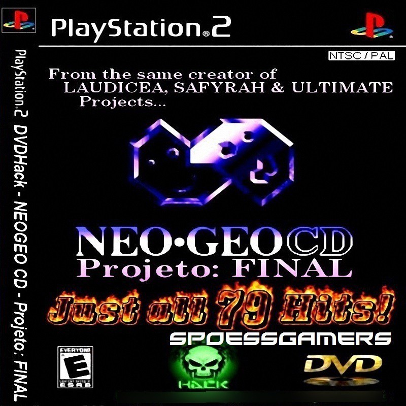 Neo Geo Cd Ps2 Projeto Laudicéia Safyrah Ultimate Patch Me | Shopee Brasil