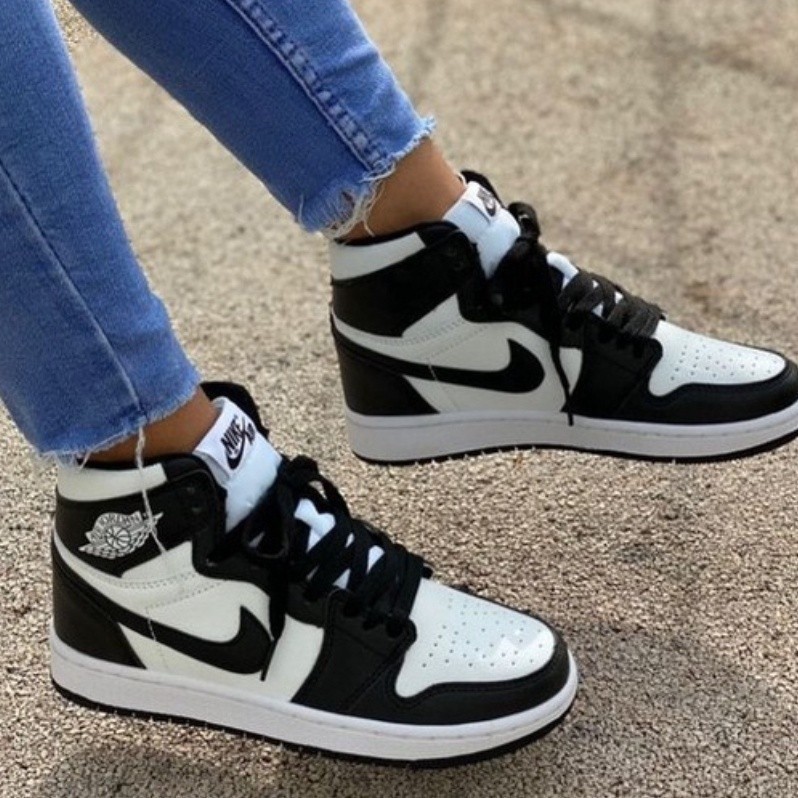 Air Jordan 1 Botas altas Botas altas Mulheres e Top Shoes dos homens ...