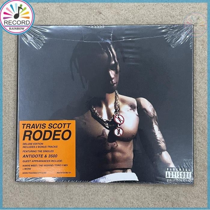 Original Travis Scott Rodeo CD Album [Lacrado] Brand new | Shopee Brasil