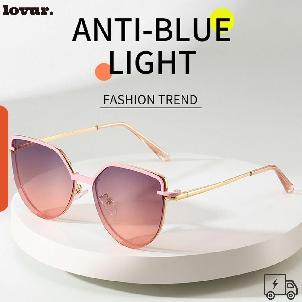 LOVUR 3 Óculos De Sol Em 1 Para Gatos Moldura Metálica Da Moda Lente ...