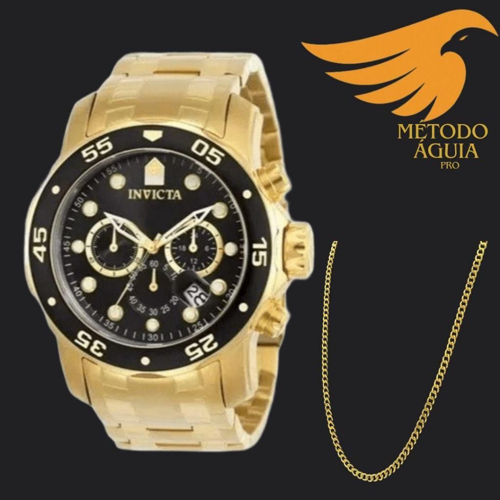 Relógio Invicta 0075 Pró Diver - Envio Imediato luxo com caixa | Shopee ...