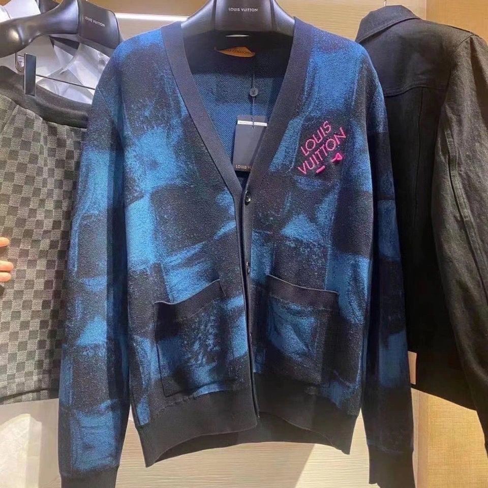 Nanyou Masculino e Feminino Mesmo Tipo LV Outono e Inverno Novo ...