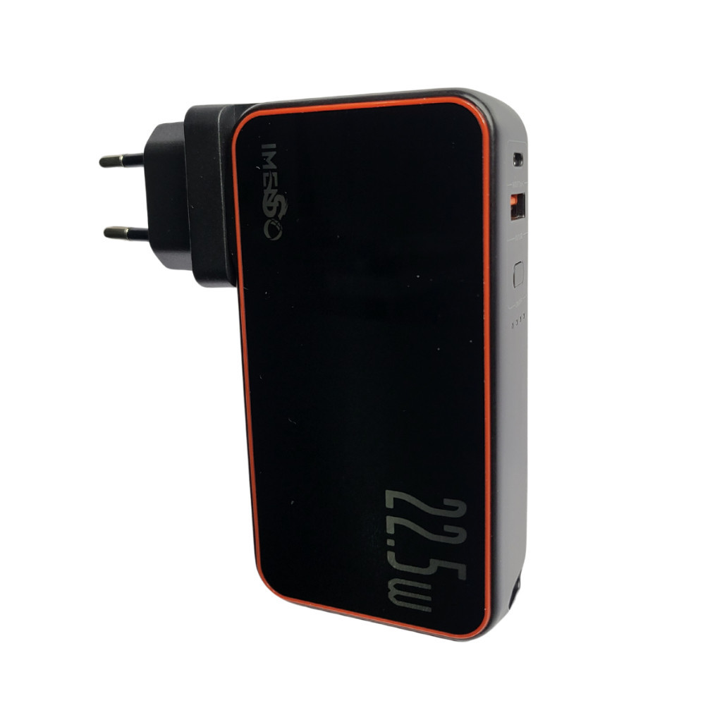 power bank Turbo Carregador 2 em 1 Hibrido Tomada 9600mah Imenso ...
