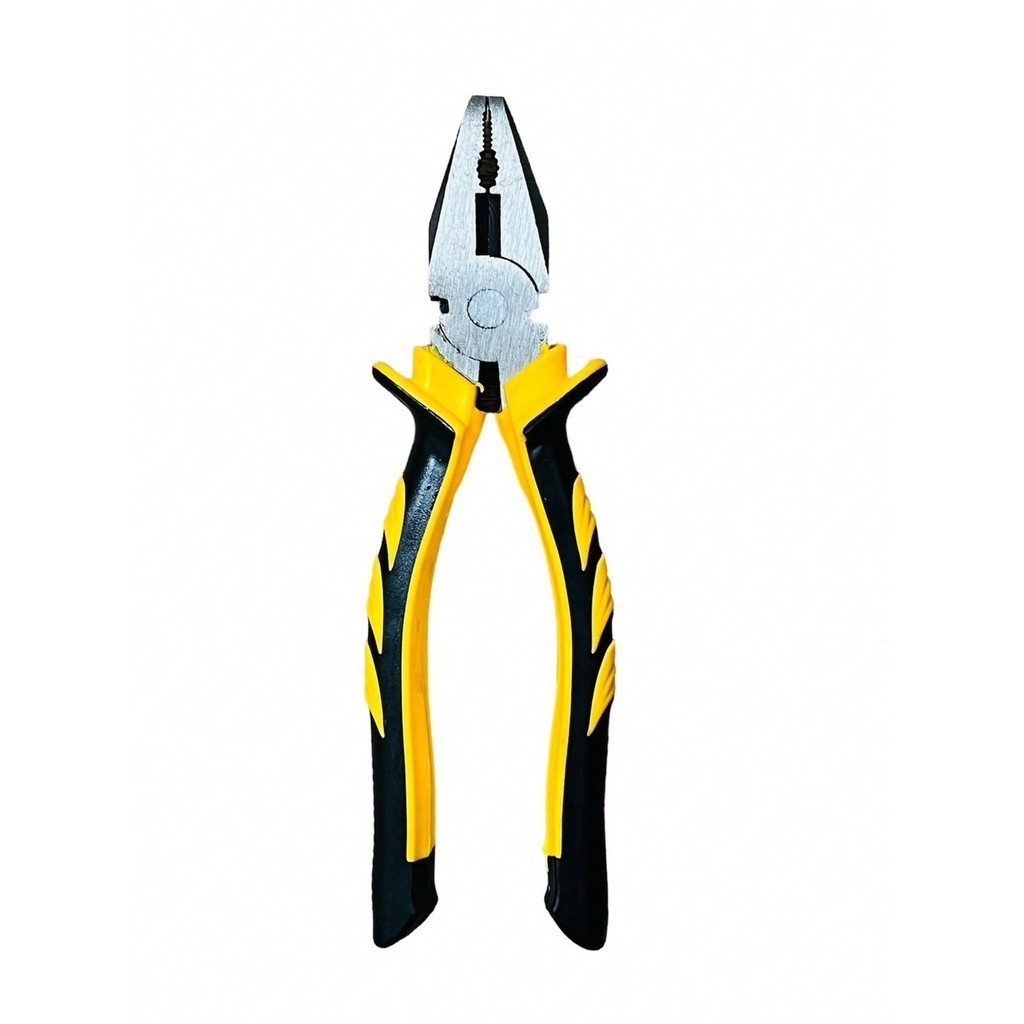 ALICATE UNIVERSAL 8" CB. EMBORRACHADO AMARELO/PRETO PRO NA CARTELA AR0090 STARTOOLS | Shopee Brasil
