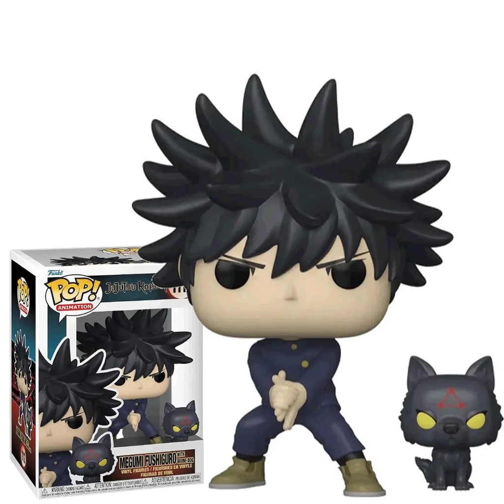 Funko Pop Jujutsu Kaiser Megumi Fushiguro With divine dog 1112 | Shopee ...