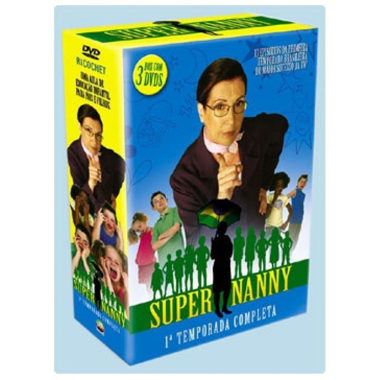 DVD SUPER NANNY - PRIMEIRA TEMPORADA COMPLETA (BOX COM 3 DVDS) | Shopee ...