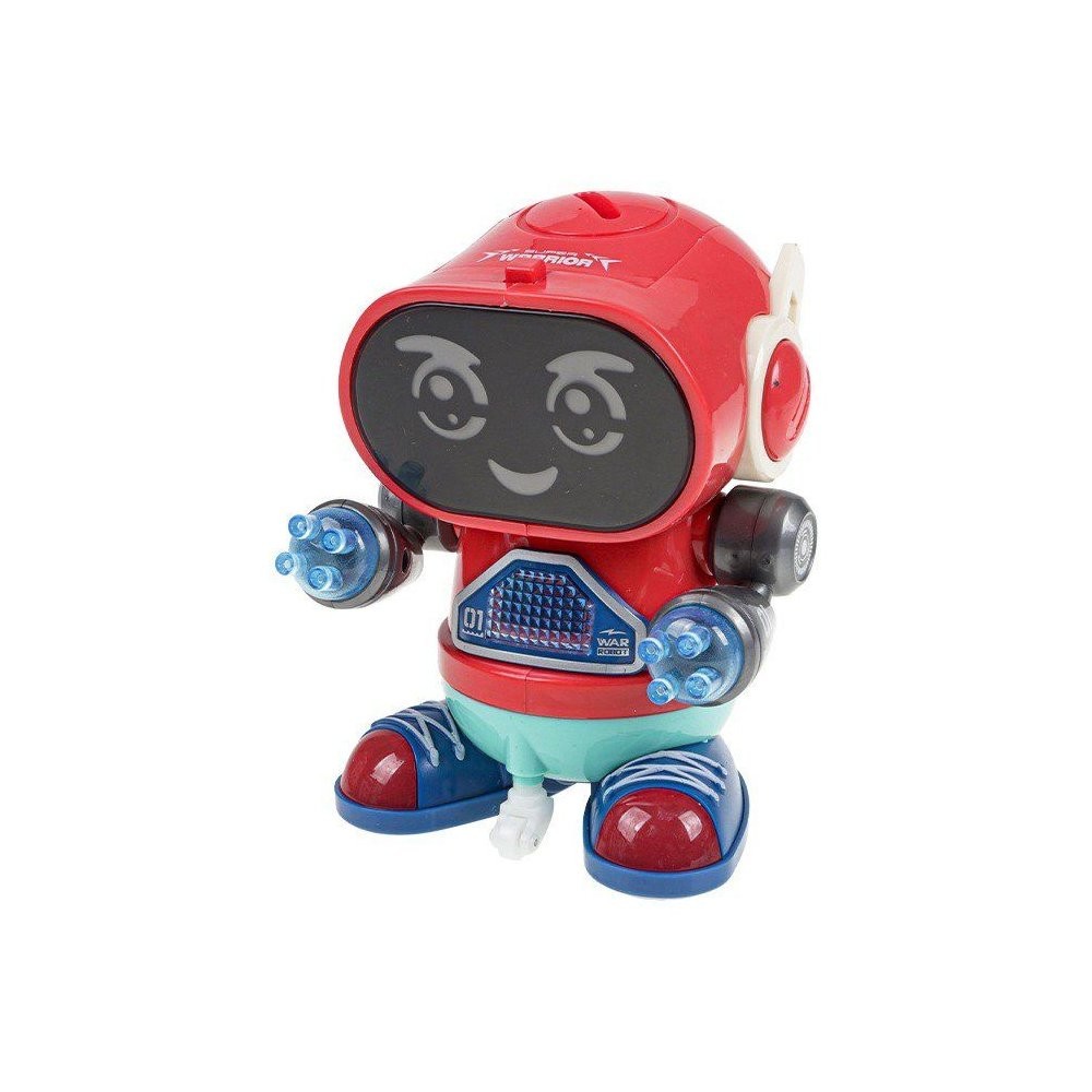 Brinquedo Infantil Robô Rock Dançarino Luz e Som Face Digital | Shopee ...