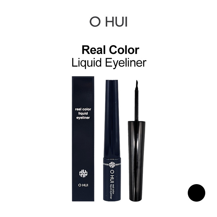 O HUI Real Color Liquid Eyeliner Black | Shopee Brasil
