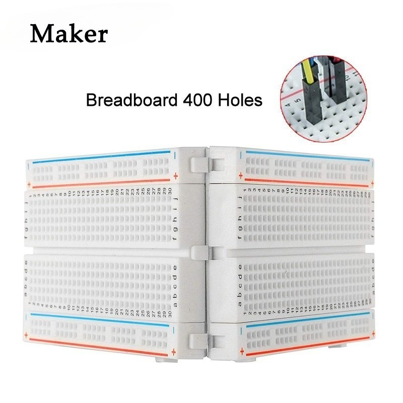 Placa De Circuito Impresso De 400 Pontos De Furos/Pontas Sem Solda ...