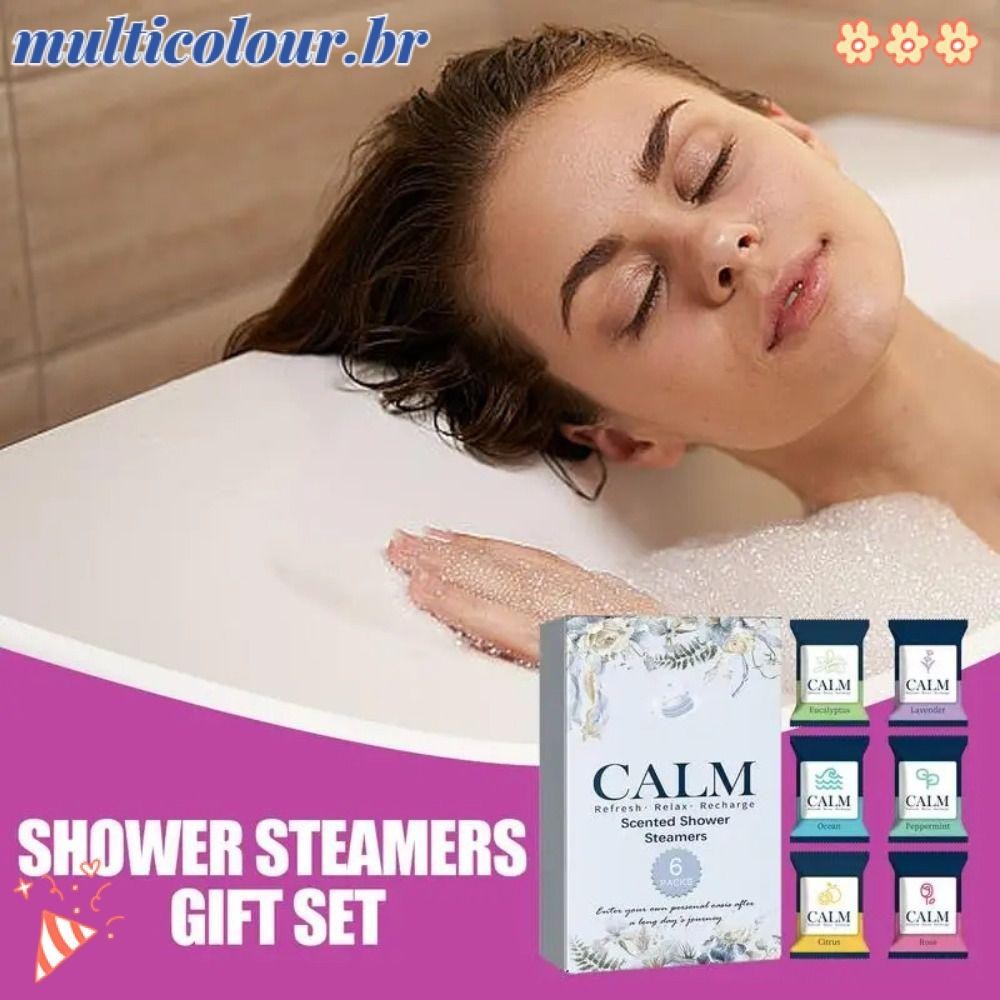 Conjunto De Chuveiros A Vapor MULTICOLOUR Swear Shower Steamers ...
