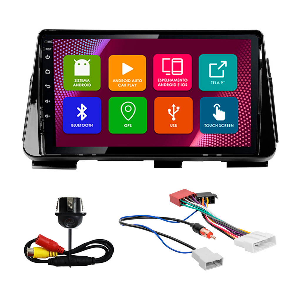 Kit Multimídia 10 Pol Kicks 2016 17 2018 2019 2020 2021 2022 2023 Android 2Gb Ram 32Gb Flash ...