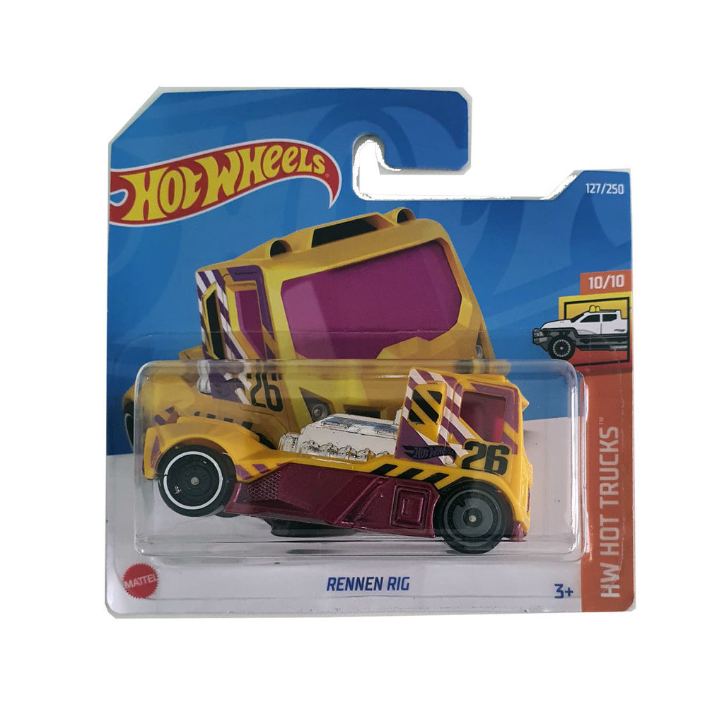Hot Wheels HW Hot Trucks Rennen Rig HCX55 | Shopee Brasil