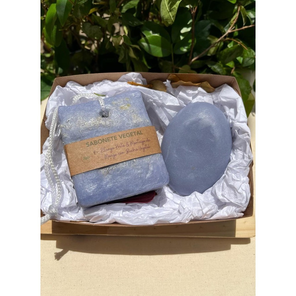 Kit Sabonete com Bucha Vegetal Pitanga Preta Hidratante Likare 250g ...