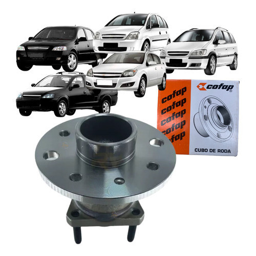 Cubo Roda Traseiro C/Rolamento Original Cofap Astra Meriva Montana ...