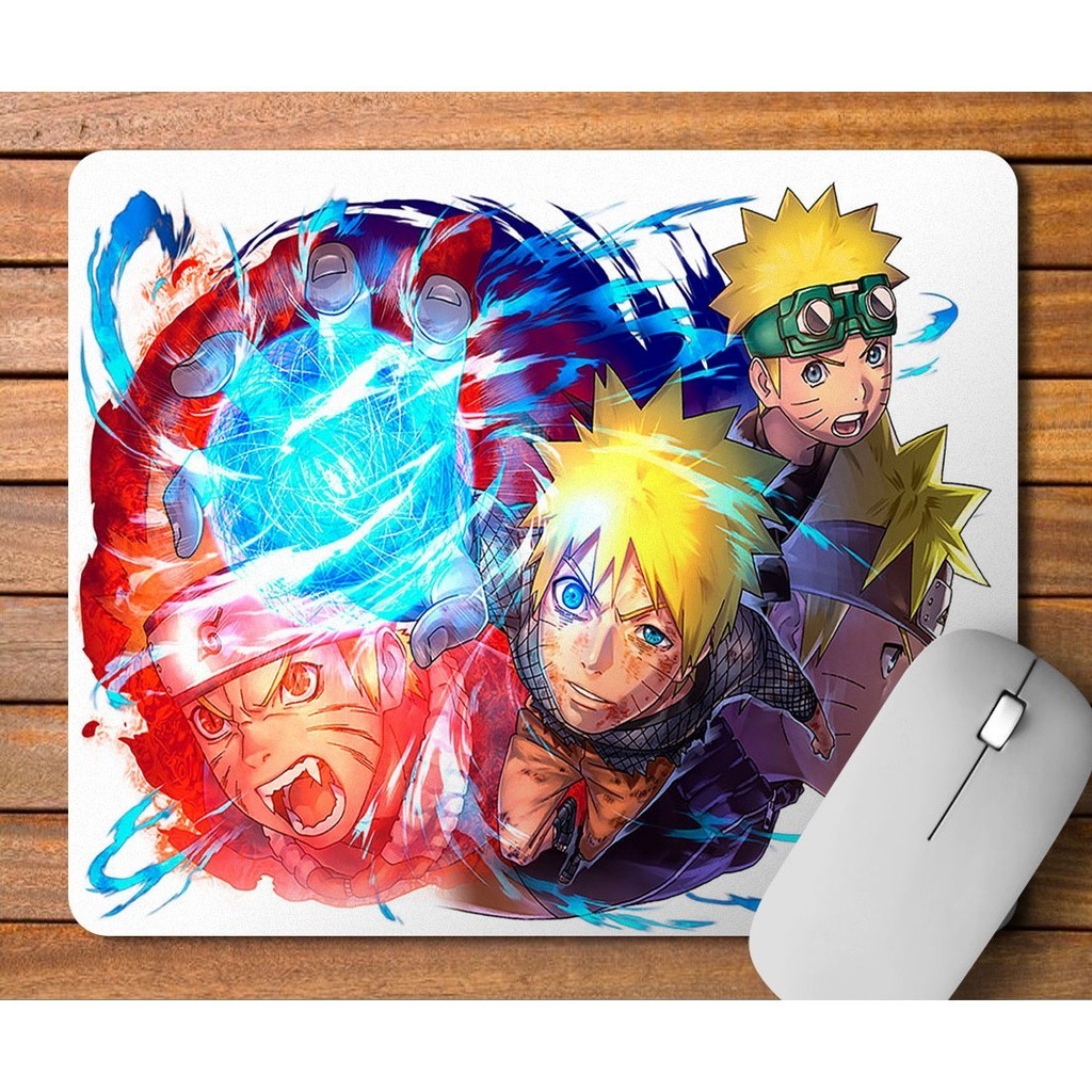 MOUSE PAD Anime Naruto - Naruto Fases | Shopee Brasil