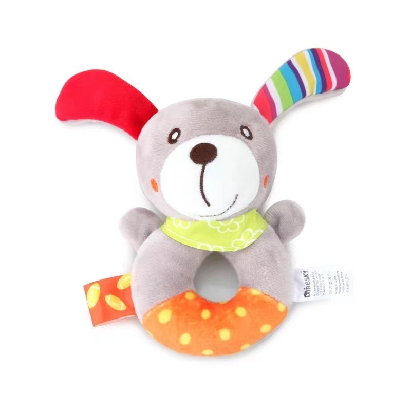 Adorável Brinquedo De Pelúcia Para Bebês-Cão , Gato E Coruja-Baby Criby ...