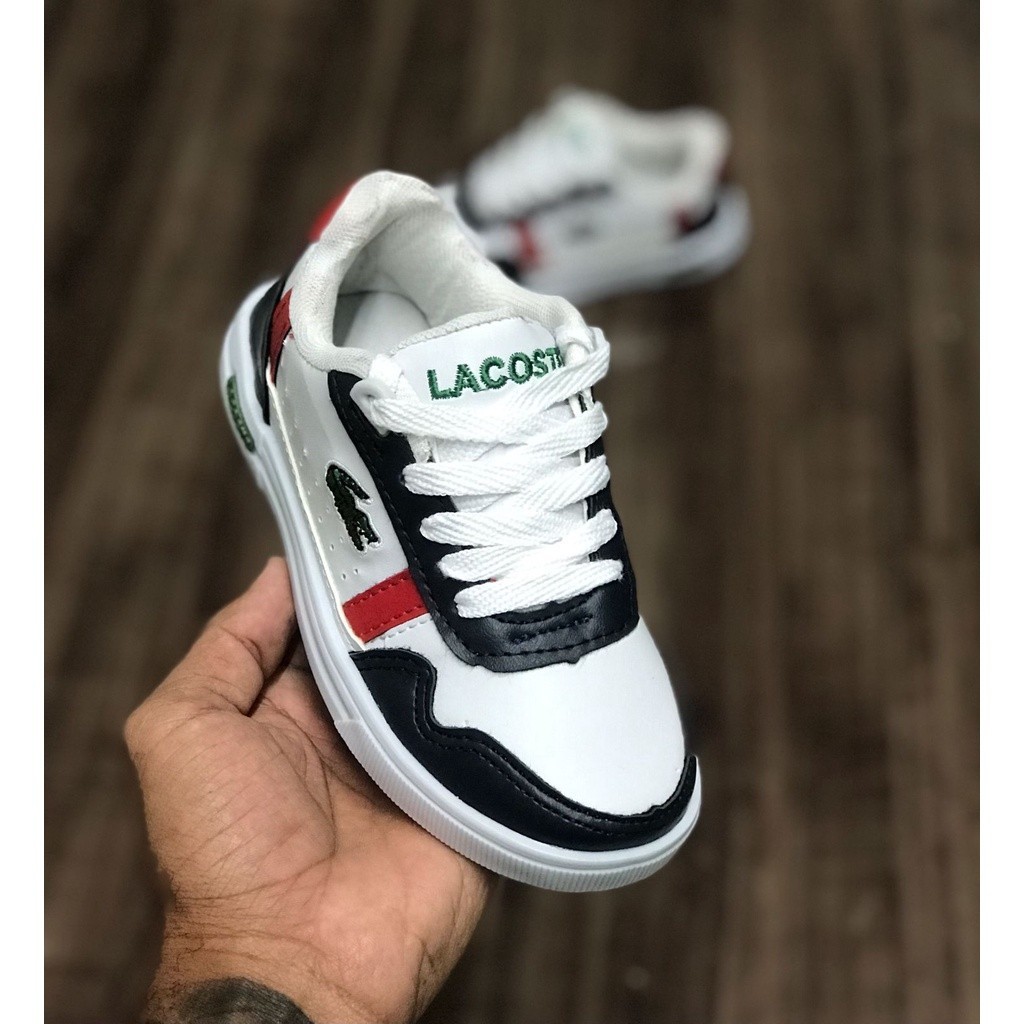 tenis lacoste bb infantil varias cores | Shopee Brasil