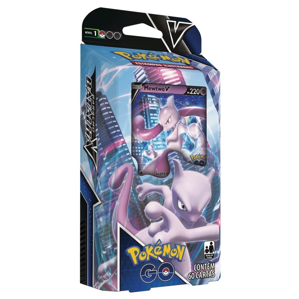 Deck Pokemon Go Mewtwo V | Shopee Brasil