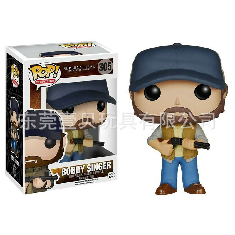 Funko Pop Supernatural: Castiel Dean Sam Crowley Bobby Singer Charlie ...