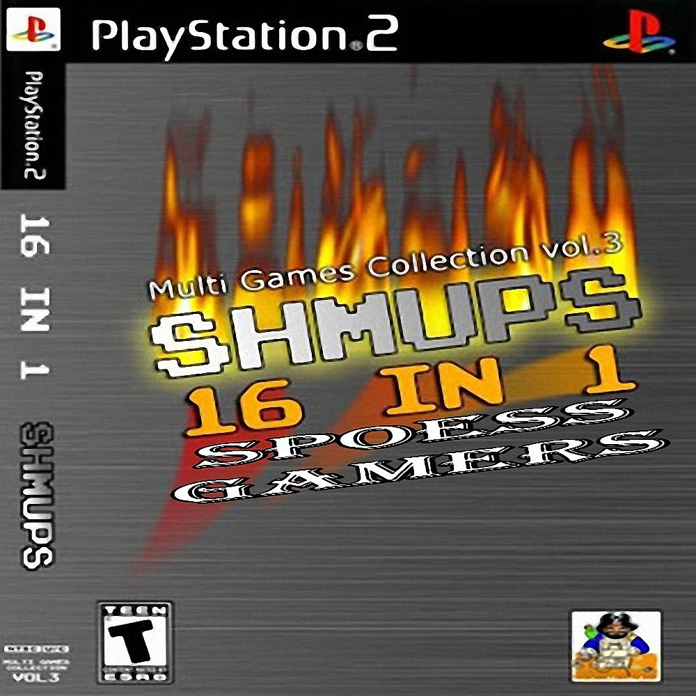 Shmups Coletanea 16 In 1 Ps2 Patch Navinha Me Leia Descriçâo | Shopee ...