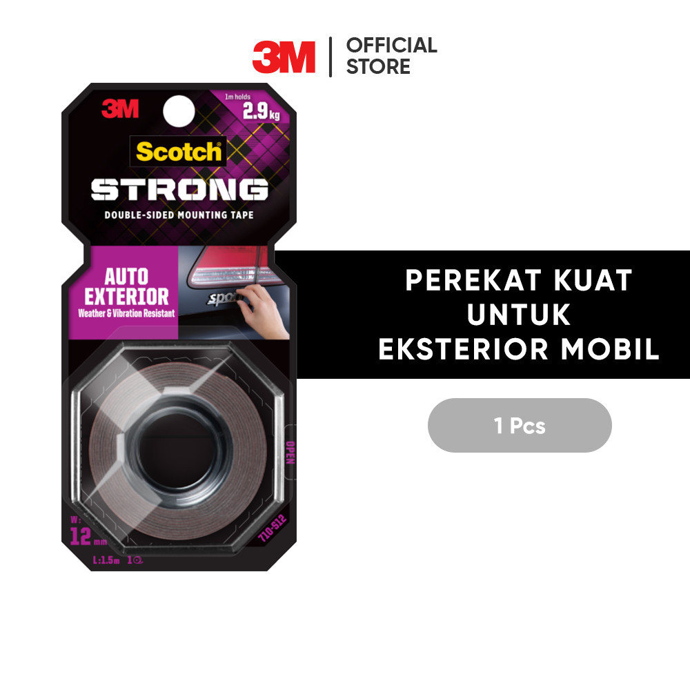 3m Scotch Forte Dupla Face Fita De Montagem Auto Exterior 2.9Kg 710-S12 ...