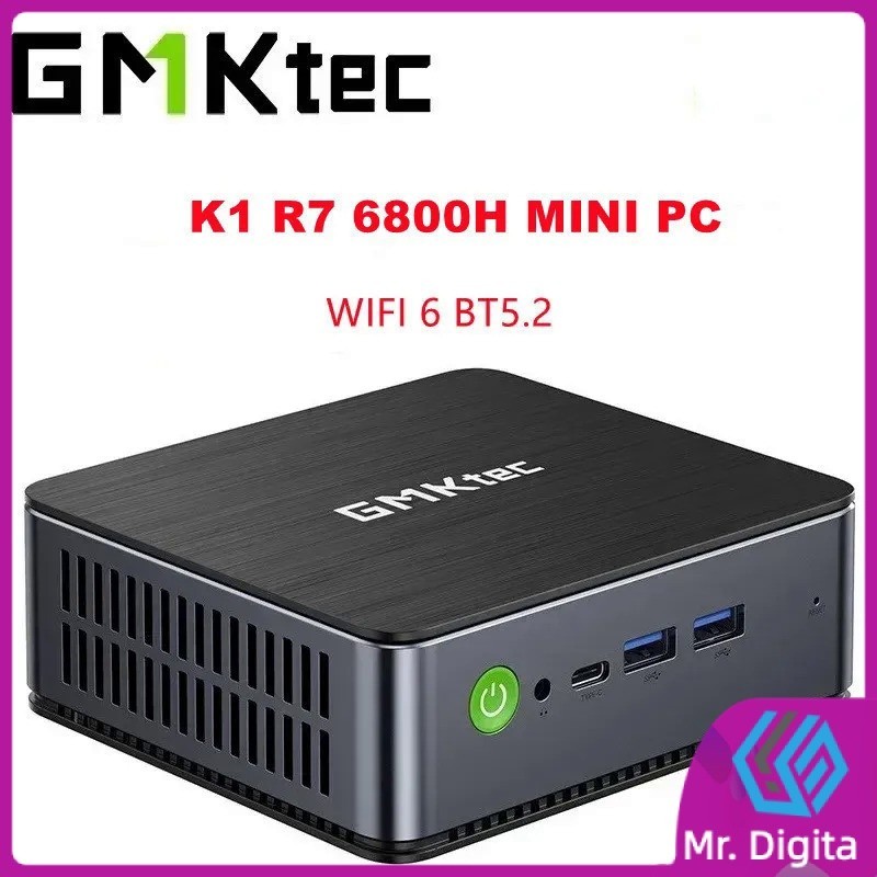 GMKtec-K1 Mini PC R7 6800H Windows 11 Pro DDR5 16 32 512 1TB NVME SSD ...