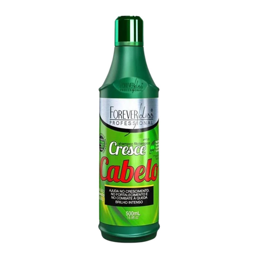 Shampoo Forever Liss Cresce Cabelo 500ml Fitoterápico | Shopee Brasil