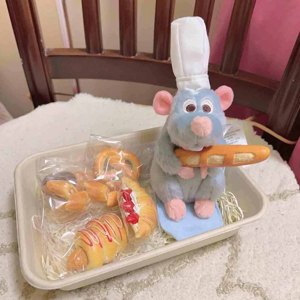 Ratatouille Chef Remy Magnetic Shoulder Plush Toy Soft Stuffed Kids ...