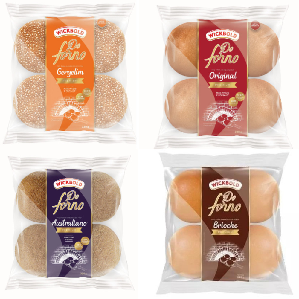 Pão De Hamburguer Do Forno 300g Wickbold | Shopee Brasil