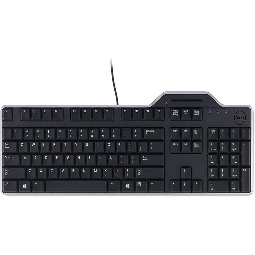 Teclado Marca Dell Smartcard Kb813, Preto, USB | Shopee Brasil