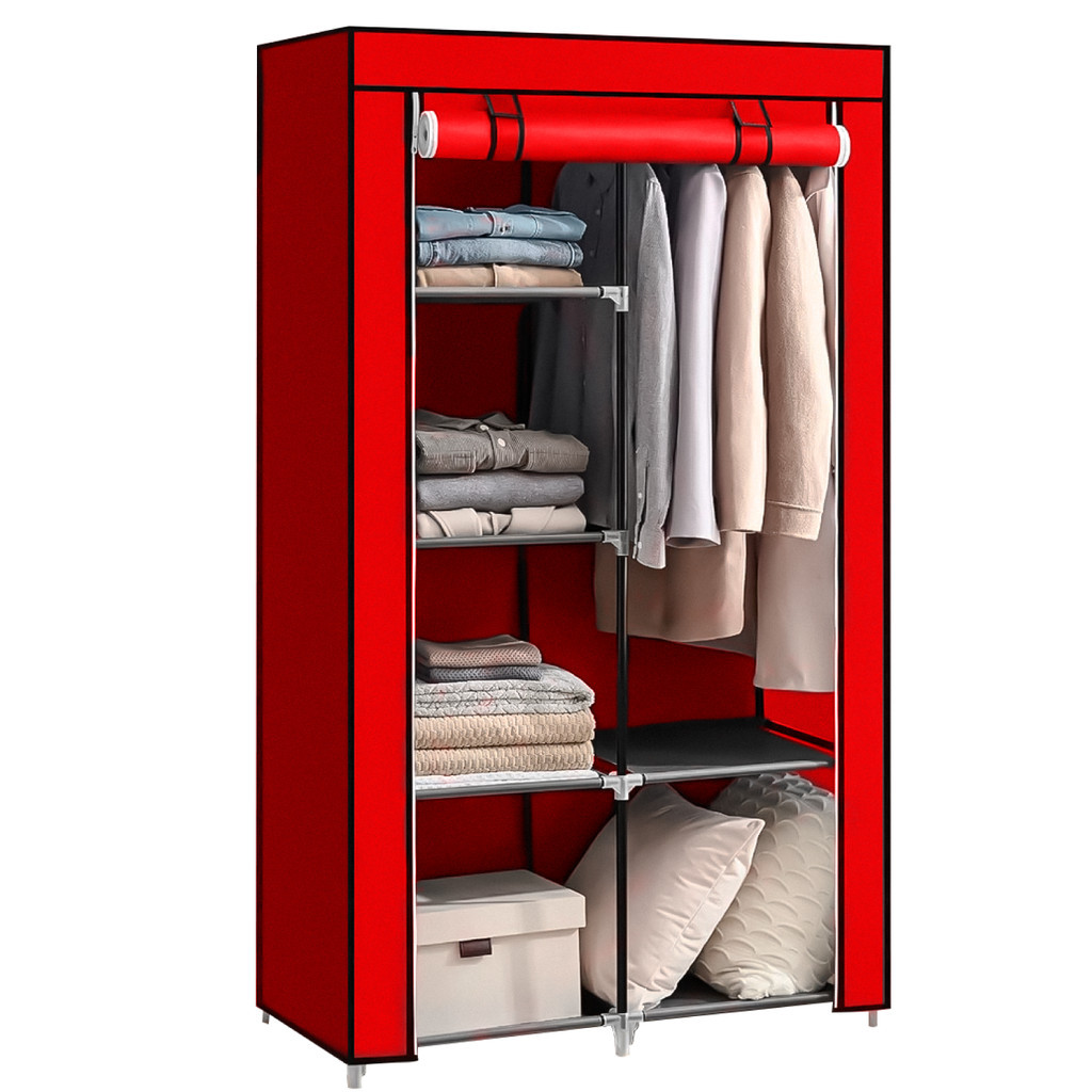 Guarda Roupa Armário Organizador de Roupas Com Zíper | Shopee Brasil