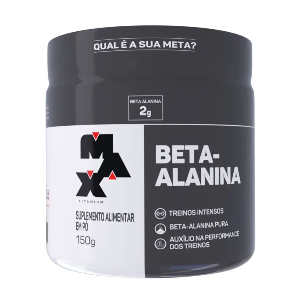 Beta-Alanina Max Titanium - Pote 150g | Shopee Brasil