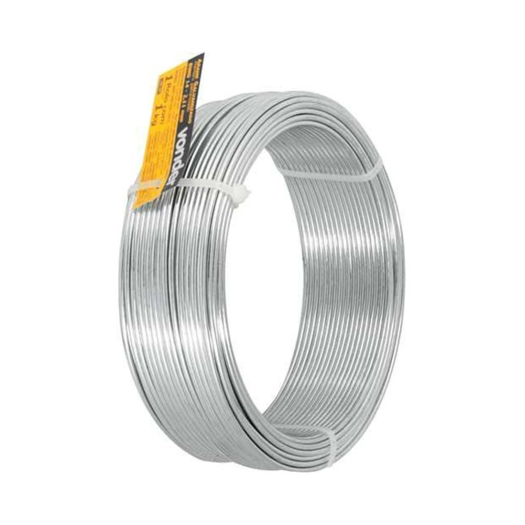 Arame galvanizado, industrial, BWG 20 Fio 0,89 mm, 1Kg VONDER | Shopee ...