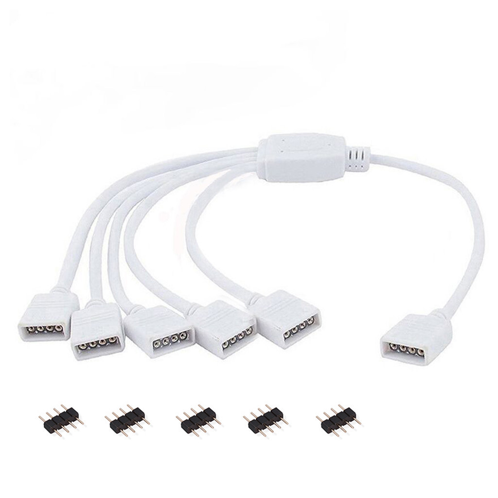 Cabo Splitter Rgb 4 Pinos - 1t5 + Conector P4 | Shopee Brasil