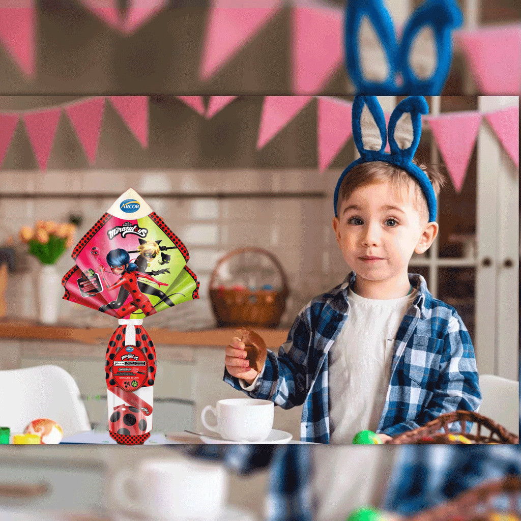 Ovo de Páscoa 100g Ladybug Miraculous Original | Shopee Brasil