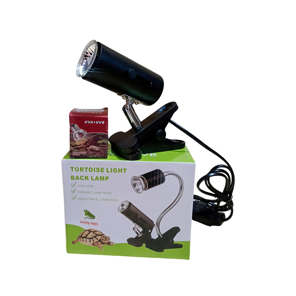 Mini Lâmpada Uva/uvb 25w 3.0 + Aquecimento + suporte grampo,127v | Shopee Brasil